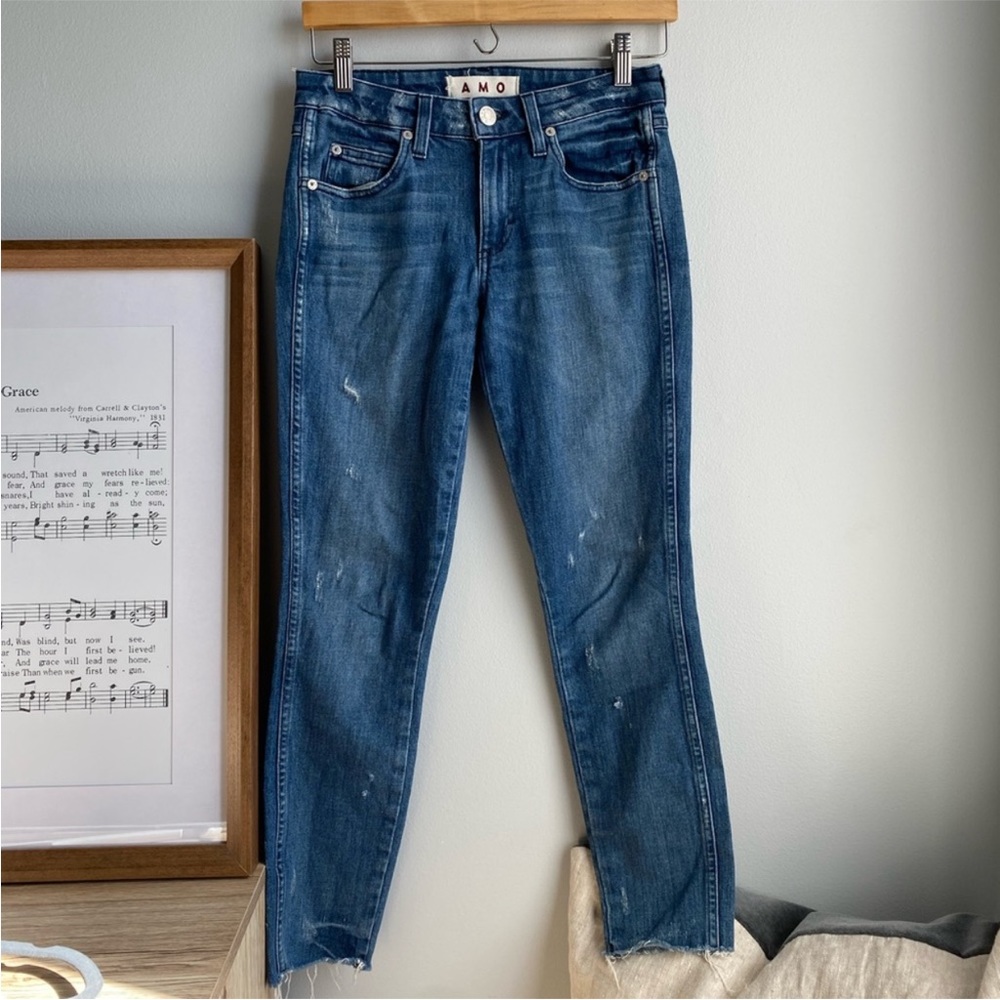 Amo Stix Crop Jeans - Wildcat - Gem